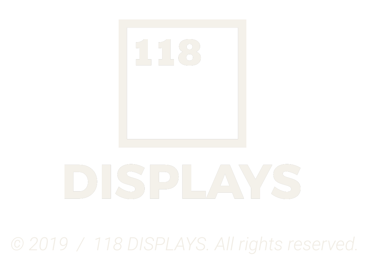 118Displays | Periodic table displays